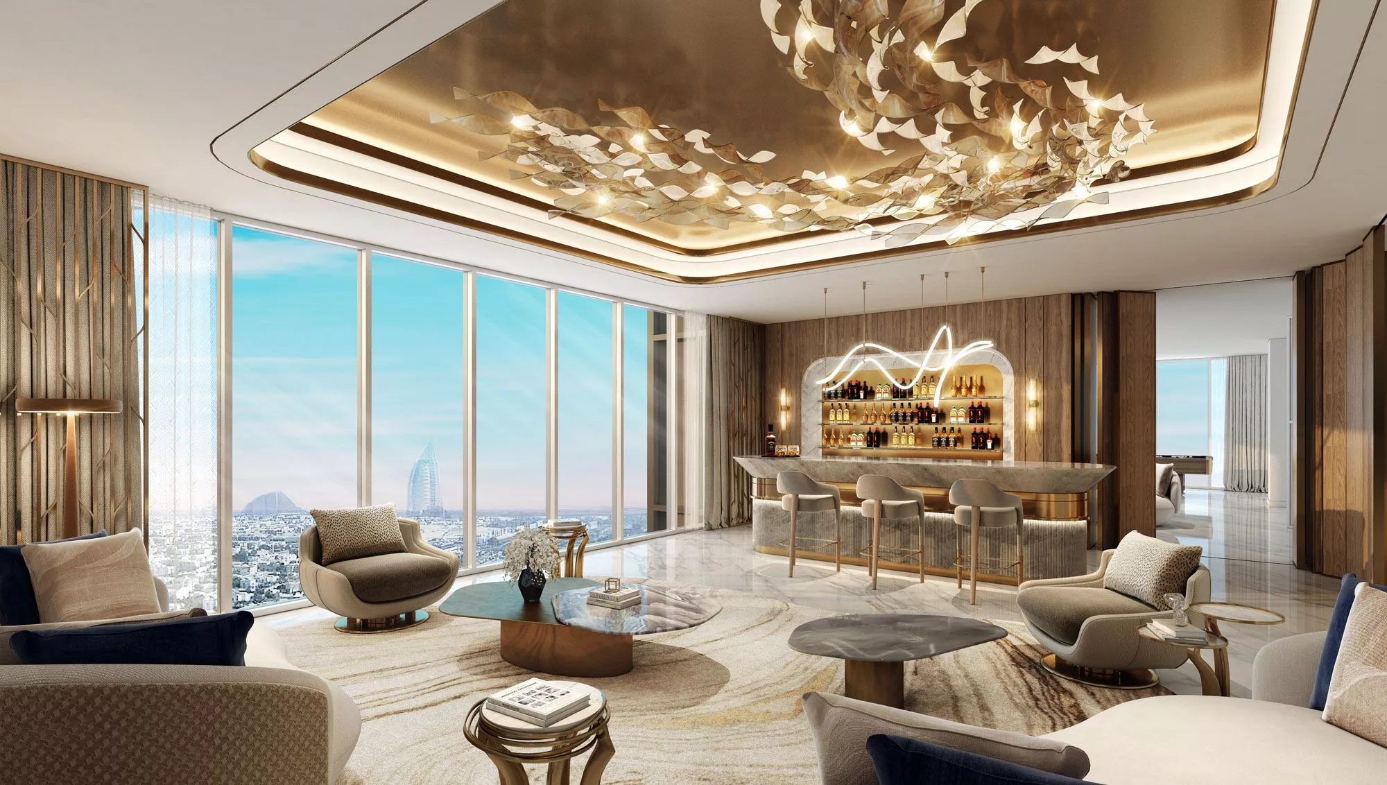 Fairmont Residences Dubai Skyline